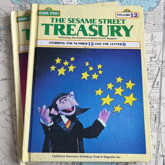 Sesame Street | Other | Vintage 983 Sesame Street Treasury Volume 12 ...